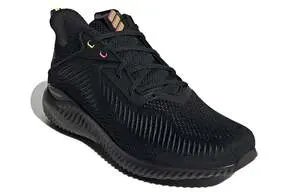 Adidas Alphabounce Ek Low Top Sneakers - Black