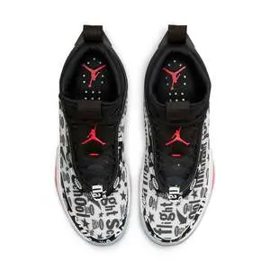 JORDAN Air 36 'flight School' Sneakers - Black/white/red