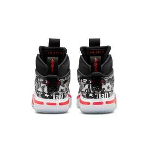 JORDAN Air 36 'flight School' Sneakers - Black/white/red