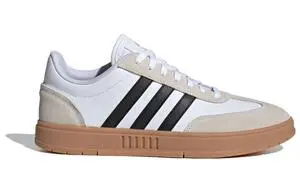 Adidas Gradas Low Trainers - White/beige/black