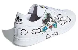 Adidas Kasing Lung X Disney X Stan Smith 'labubu Mickey Mouse' Sneakers - White/black