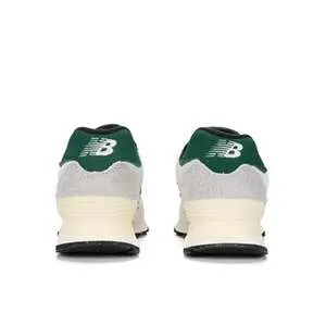 NEW BALANCE 574 "white Green" Sneakers - White/green