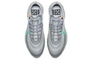 Nike X Off-white Air Max 97 "menta" Sneakers - Wolf Grey/white/menta