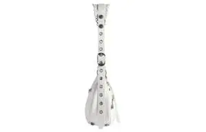 Balenciaga Le Cagole Small Shoulder Bag - White