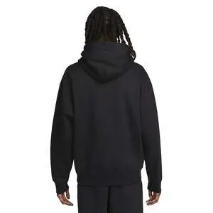 Nike Solo Swoosh Fleece Pullover Hoodie - Black