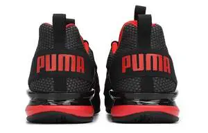 PUMA Axelion Ls Athletic Shoes - Black/red
