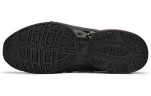 PUMA Axelion Ls Athletic Shoes - Black/red