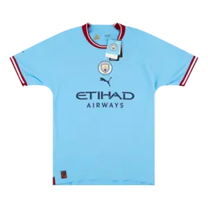 PUMA Manchester City 22/23 Player Issue Home Jersey - Blue