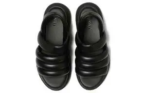 Onitsuka Tiger Padded Strappy Sandals - Black