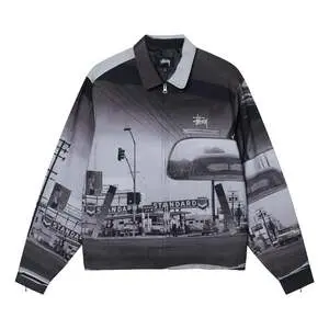 StÜssy Hopper Jacket - Black/grey