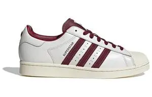 Adidas Superstar Sneakers - White/red