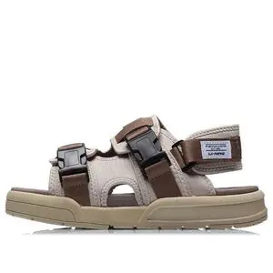 LI-NING Coca Sandals - Khaki/brown/tan