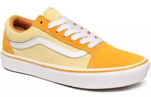 VANS Suede And Textile Comfycush Old Skool Sneakers - Yellow
