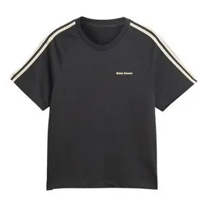 Adidas X Wales Bonner Stripe T-shirt Asia Sizing Beige - Black