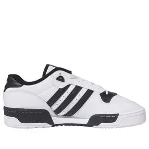 Adidas Rivalry Low Lux Sneakers - Cloud White/core Black/cloud White