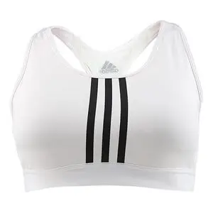 Adidas Don't Rest 3-stripes Bra - White/black