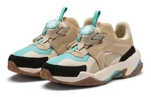 PUMA Thunder Disc Low Top Sneakers - Gray/khaki