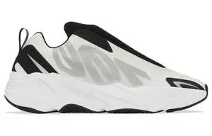 Adidas Yeezy Boost 700 Mnvn Laceless Sneakers - White/black