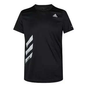 Adidas Run It Tee Pb Sports Short Sleeve - Black