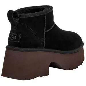 UGG Classic Ultra Mini New Heights Boots - Black