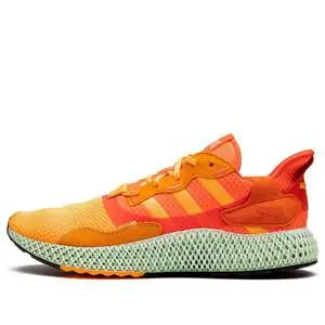 Adidas Sneakersnstuff X Zx 4000 4d 'sunrise' Sneakers - Orange