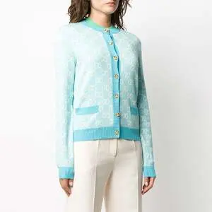 Gucci Wool-blend Cotton Cardigan