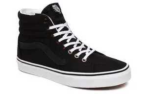 VANS Sk8-hi High Top Lace-up Sneakers - Black
