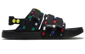 PUMA X Chinatown Market Leadcat Blazing Yellow Sandals - Black