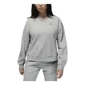 JORDAN Air Brooklyn Fleece Crewneck Sweatshirt - Grey/multi-color