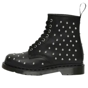 Dr. Martens 1460 Studded Leather Lace-up Boots