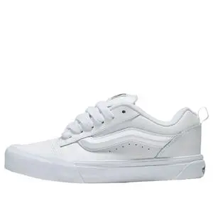 VANS Knu-skool Lace-up Sneakers - True White