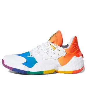 Adidas Adidas Harden Volume 4 "Pride" Athletic Sneakers White/red/goldyellow