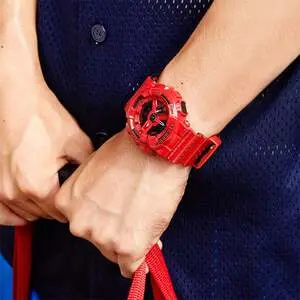 Casio G-shock Analog-digital Watch - Red