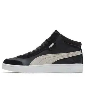 PUMA Court Legend Mid Top Sneakers - Black