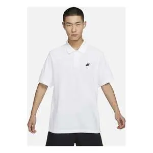 Nike Club Polo Shirt Asia Sizing - White
