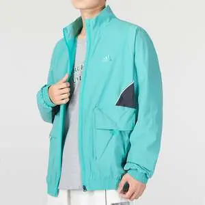 Adidas Track Jacket With Paneled Design
