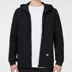 Adidas Fi Dblknt Fz Hooded Jacket - Black