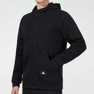 Adidas Fi Dblknt Fz Hooded Jacket - Black