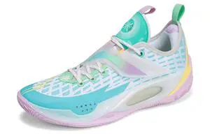 LI-NING Wade 808 2.0 Low Top Athletic Sneakers - White/blue