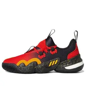 Adidas Trae Young 1 'atlanta Hawks' Sneakers - Black/red/yellow