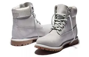 Timberland 6 Inch Premium Boots - Light Gray/silver