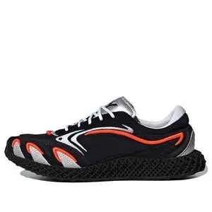 Adidas Y-3 Runner 4d Sneakers - Black/white/orange