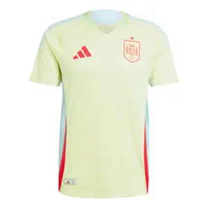 Adidas Spain 24 Away Authentic Soccer Jersey - Yellow