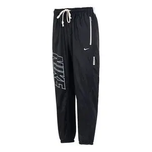 Nike Casual Elastic Waistband Sports Pants Asia Sizing - Black