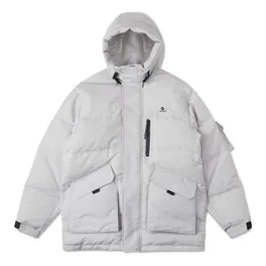 CONVERSE Premium Mid Down Jacket - White