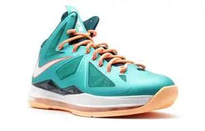 Nike Lebron "miami Dolphins" Athletic Sneakers - Teal