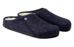 BIRKENSTOCK Zermatt Shearling Slipper - Blue