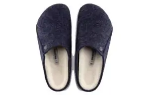 BIRKENSTOCK Zermatt Shearling Slipper - Blue