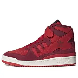 Adidas Originals Forum 84 High Top Sneakers - Red/white