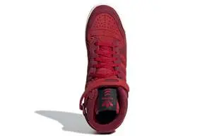 Adidas Originals Forum 84 High Top Sneakers - Red/white